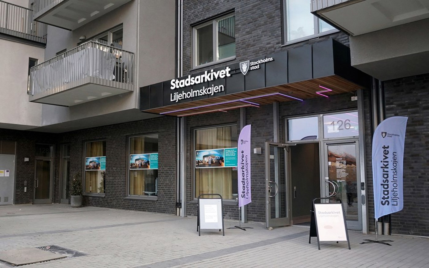 Stadsarkivets byggnader - Stadsarkivet